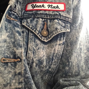 Yeah, Nah. Patch - Etsy