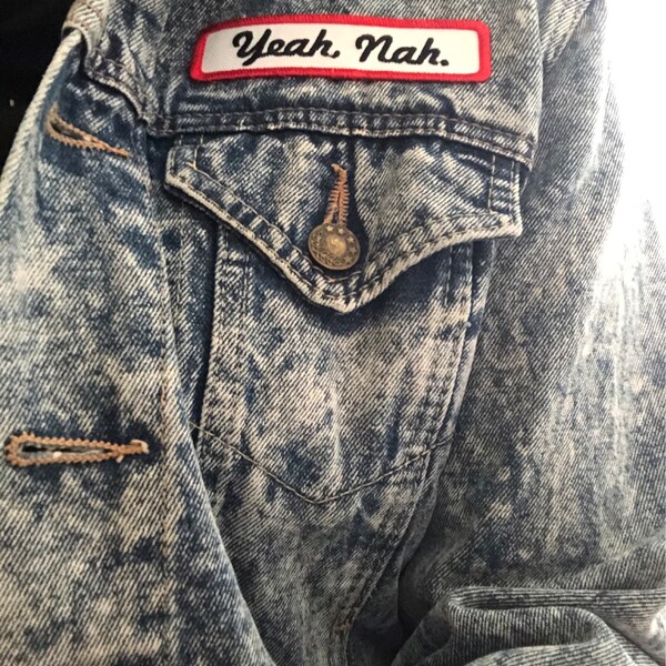 Yeah, Nah. Patch - Etsy