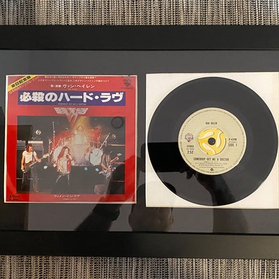 45 RPM Vinyl Record Frame. Displays 7 Record. Easy to Switch Out - Etsy
