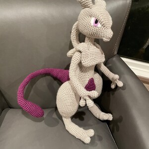 Mewtwo Crochet Pattern PDF File - Etsy UK