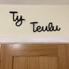 Knitted Wire Words Story Time, Knitted Letters, Knitted Words, Woolly ...