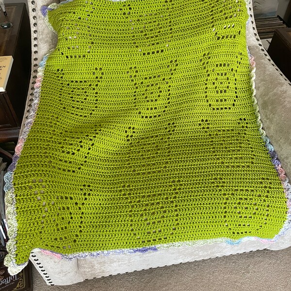 Kobe cow Filet Crochet Written Pattern, Instant Downloadable PDF - Etsy
