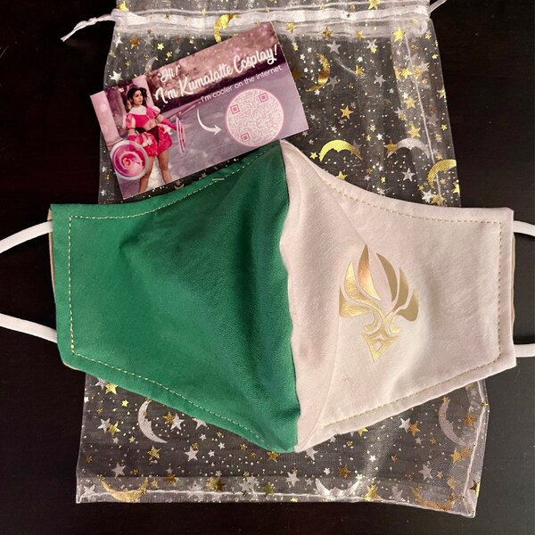 Genshin Impact Inspired HTV Face Masks *made to Order* - Etsy