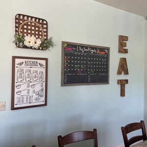 Printable Kitchen Conversions Chart Cheat Sheet White Background Black ...