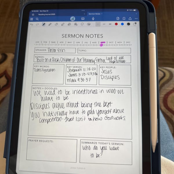 Bible Study Notes - Digital & Printable - Letter, A4, A5 - Goodnotes ...