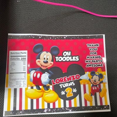 Mouse Chip Bag, Mouse Chip Bag Label, Mouse Chip, Mouse Chip Bag Label ...