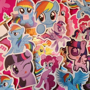 MLP/ Pony Sticker Mix Sticker, Kawaii Sticker, Laptop Stickers, Kids ...