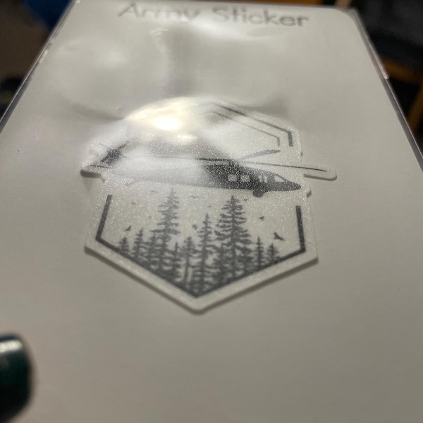 Army Aviation Insignia Sticker Pack Army Helicopter Stickers UH-60 ...