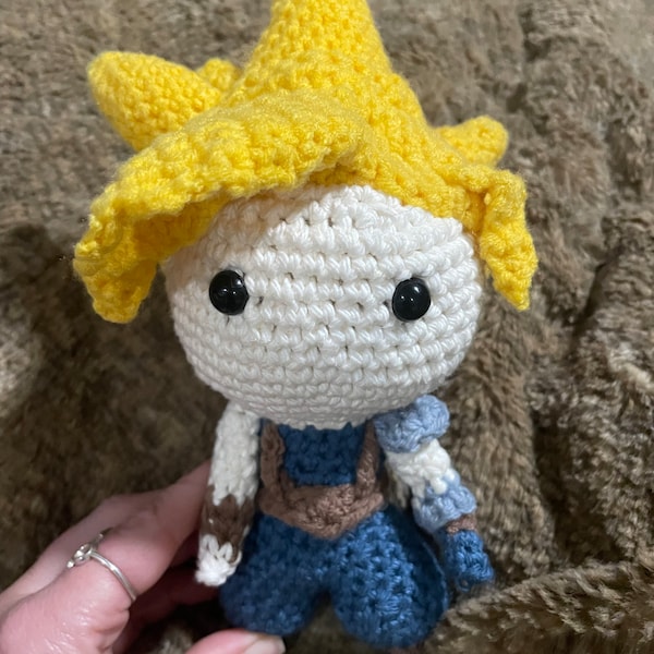 DIY PATTERN - Cloud Strife (FFVII) - Amigurumi Crochet Pattern - Etsy