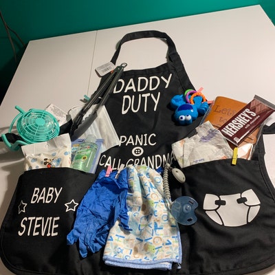 Daddy Duty Apron, Diaper Duty Aprons, Dad Apron, New Dad Gift, Funny ...