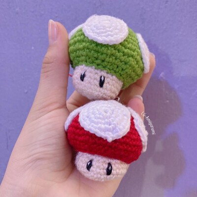 CROCHET PATTERN BUNDLE Goomba & Mario Bros Mushrooms Pdf File English ...