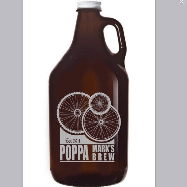 Create Your Own Personalized Growler 64 Oz. Use Your Artwork or Design ...