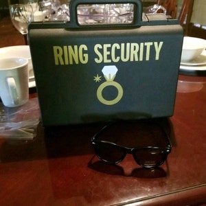 Ring Security Briefcase Plus Sunglasses, Ring Bearer Briefcase, Ring ...