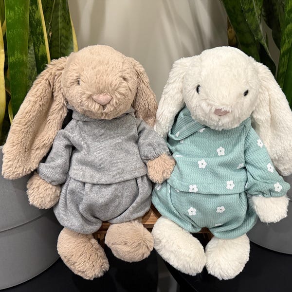 Dresses for Bunny Dolls ,pink Dress With a Large Bow on the Chest ...