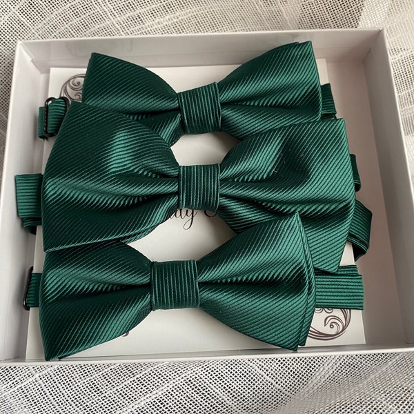 Navy Rose Gold Bow Tie, Best Man Request Gift, Groomsman Bow Tie, Man ...