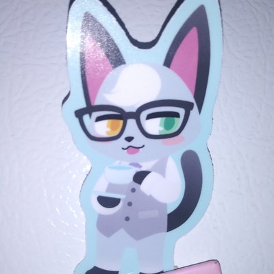 Raymond Vinyl Sticker Animal Crossing Inspired Die-cut - Etsy