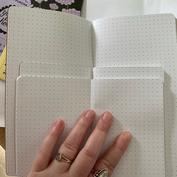 DOTS Dot Grid Traveler's Notebook Insert - Choice of 23 Colors and 8 ...