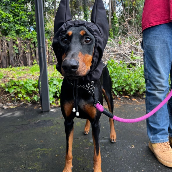 Pet Gift Werewolf Dog Muzzle Scary Doberman Muzzle Bloodless Painted ...