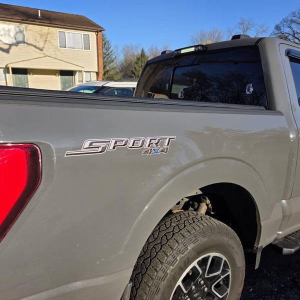 Set of 2: 4X4 off Road Truck Bed Decals Stickers Ford F150 YELLOW - Etsy