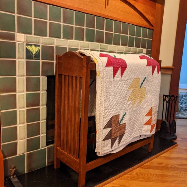 Hand Crafted NEW Quarted Sawed Red Oak Wood With Golden Oak Stain ...