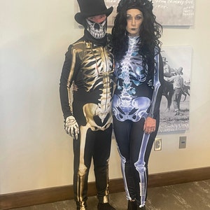 Skeleton Costume, Skeleton Bodysuit, Skeleton Costume Women, Costumes ...