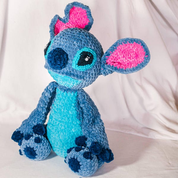 CROCHET PATTERN Blue Alien Monster (amigurumi, Crochet, Photo Tutorial ...