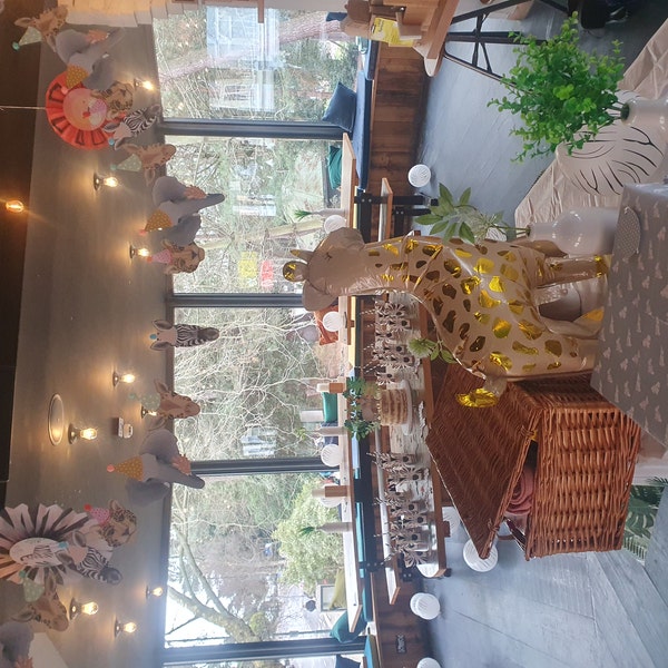 Safari Animals Garland - Safari Party Decoration - Jungle Animals Party ...