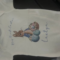 Peter Rabbit Girls Baby Outfit, Baby Girls Clothes, Peter Rabbit Baby ...
