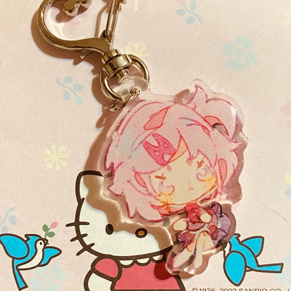 Doki Doki Literature Club || 2" Acrylic Keychain Charms - Etsy
