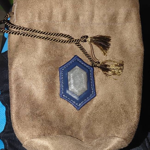 Legend of Zelda Rupee Bag: Handmade Faux Suede Adult/giant Wallet - Etsy
