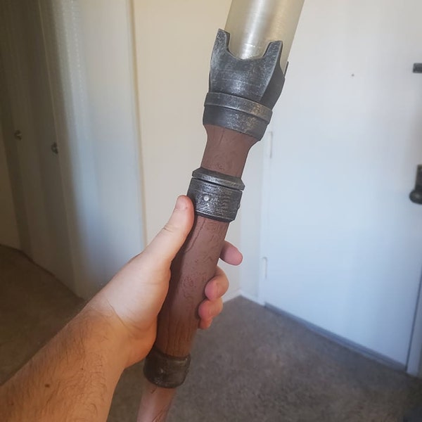 LARP LED Torch With Simulated Flame – Modular, USB Powered, 3D Printed ...