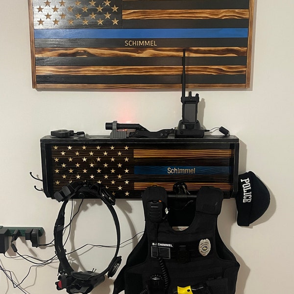 Natural Stars, Black Union, Gear Rack. Every Rack Includes 1 Duty Belt ...