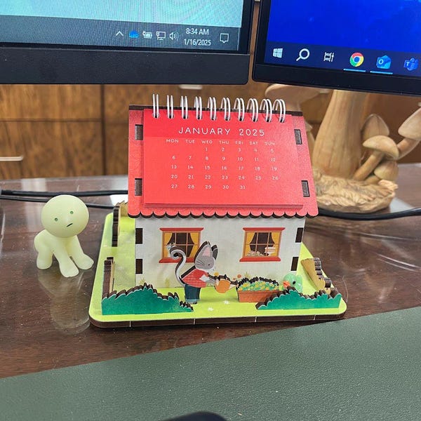 Please Be Nice to Me, I'm Very Small Frog Desk Companion Cute Coworker ...