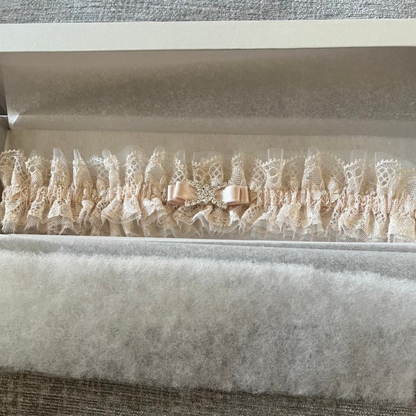 Ivory Lace Garter Set, Ivory Wedding Garter Set, Ivory Garter Set ...