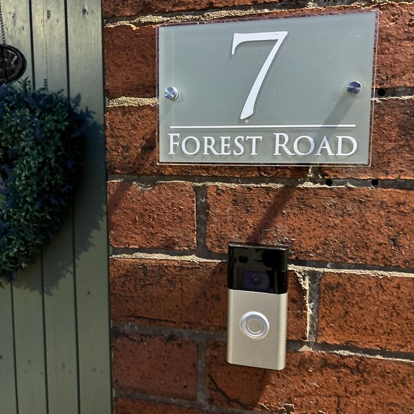 Traditional House Number Signs & Address Plaques in Sage Green - Etsy UK