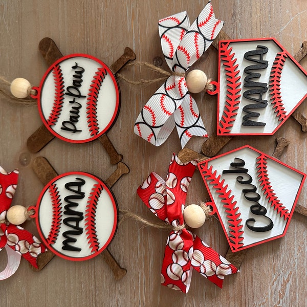 Original Designer Baseball Car Charms Svg. Basebball Gifts Svg ...