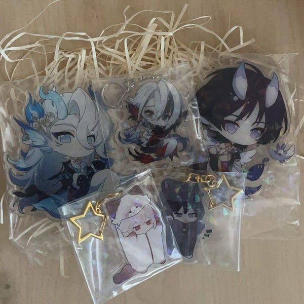 Honkai Star Rail HSR Acrylic Stand or Keychain 8 Characters Aventurine ...