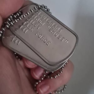 Simon 'ghost' Riley US Military Dog Tag Set - Etsy