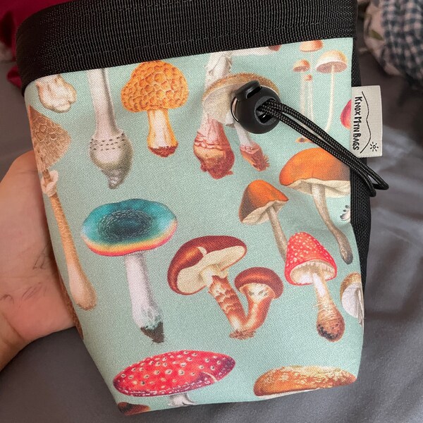 Mushroom Rock Climbing Chalk Bag - Etsy
