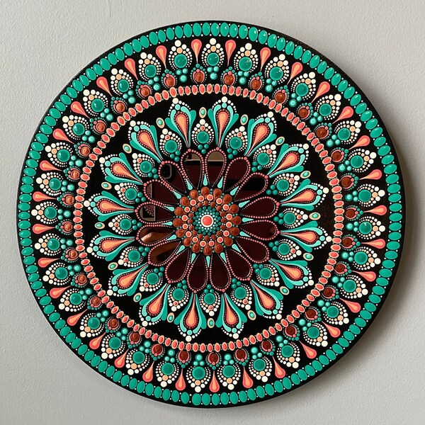 Blue Bayou, Pattern, Tutorial, Step by Step, Dotting Pattern, Dot Mandala Tutorial, Dotting ...