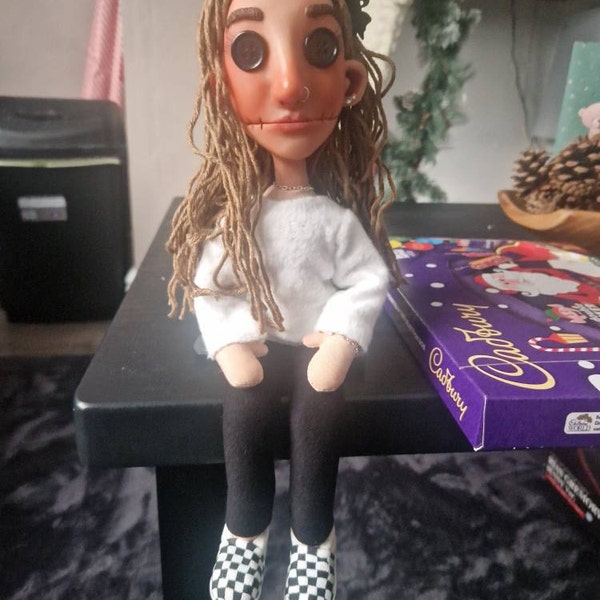 Custom Doll - Coraline Inspired Doll - Mini Me - Etsy