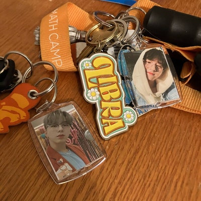 TXT Keychain With Photo Frame - Etsy