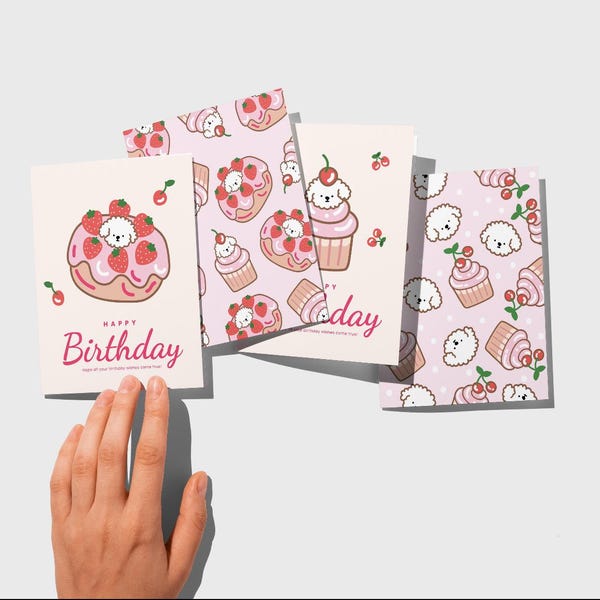 1x1 Two Square Cards Video Mockup, Motion Card Mockup, Square Card ...