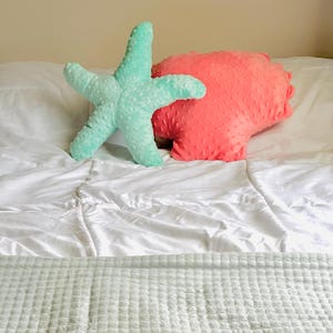 Starfish Sewing Pattern, PDF Sewing Pattern, Pillow Pattern, Minky Dot ...