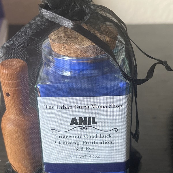 Blessed Anil Powder in Apothecary Corked Vial || Hand-ground || Bolsa ...