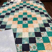 Easy Quilt Patterns PDF Oasis Quilt Pattern for Beginners Quilting ...