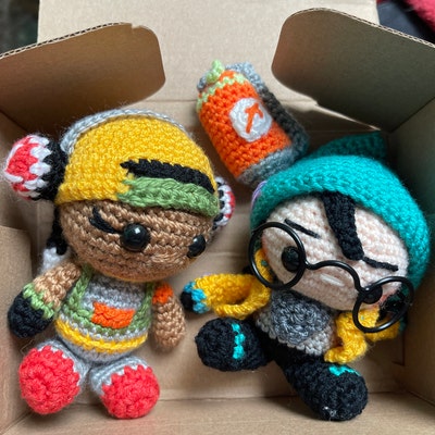 Valorant Yoru, Valorant Yoru Plushie, Valorant Yoru Doll, Amigurumi ...