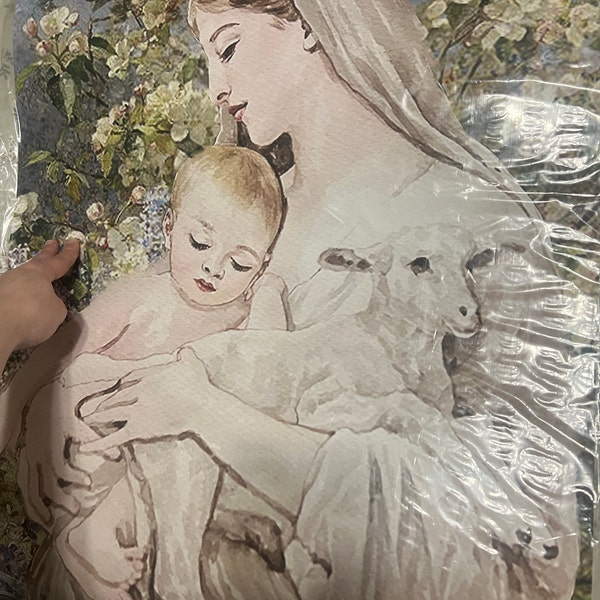 Catholic Art Wall, Jesus Painting, Catholic Art Prints, Abstract ...