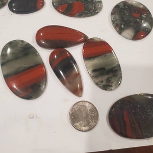 Natural Green Chinese Writing Jasper Gemstone, Wholesale Chinese Jasper ...