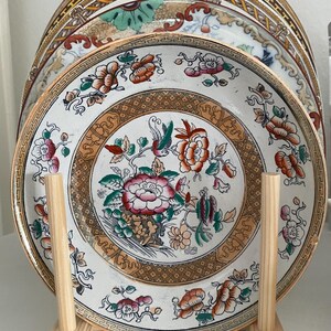 Bee Symbol Napoleon French Antique Dinner Plate, Green W Garlands ...